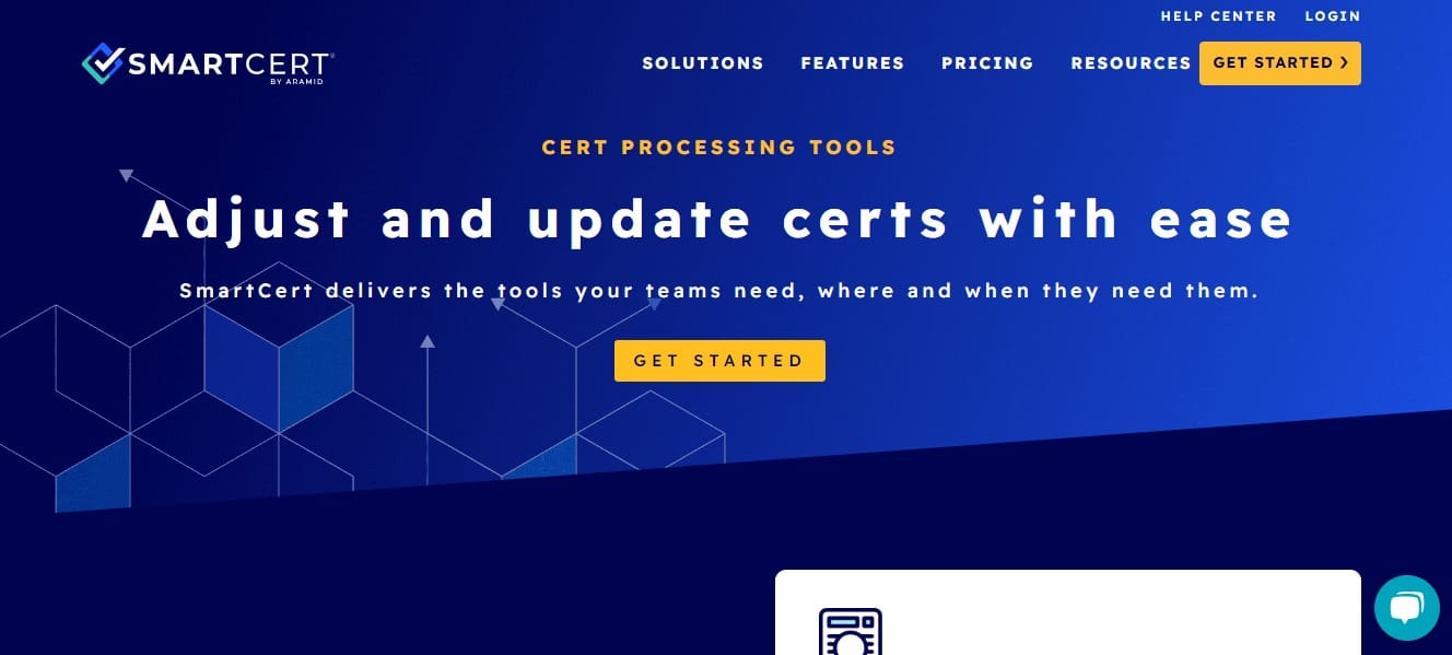 Cert Processing Tools - SmartCert®